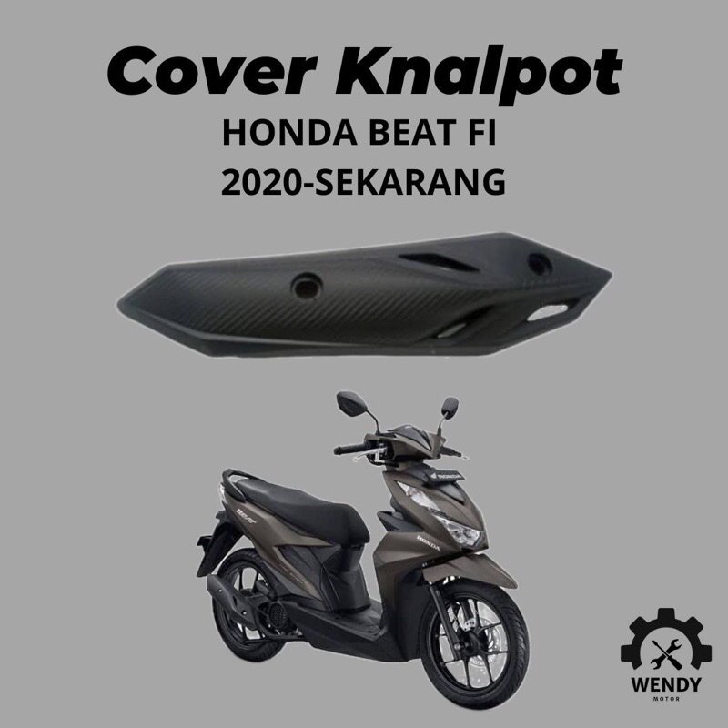 Jual COVER KNALPOT | TUTUP KNALPOT HONDA BEAT FI DELUXE BEAT STREET ...