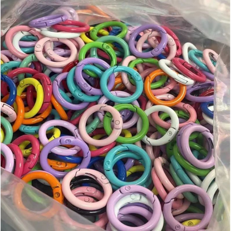 Jual Gantungan Kunci | Ring Bulat Ring O Ring Kait Love | Kait Klip ...