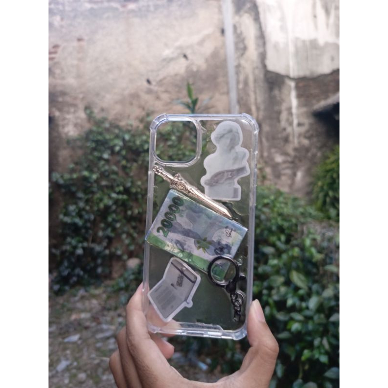 Jual costume casing lem resin, di atas contoh casing I-Phone 14 pro ...