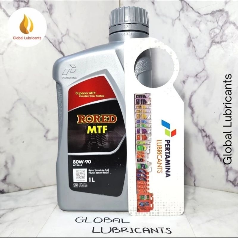 Jual Pertamina RORED MTF 80W-90 GL-4 1 Liter (Oli Transmisi Manual ...