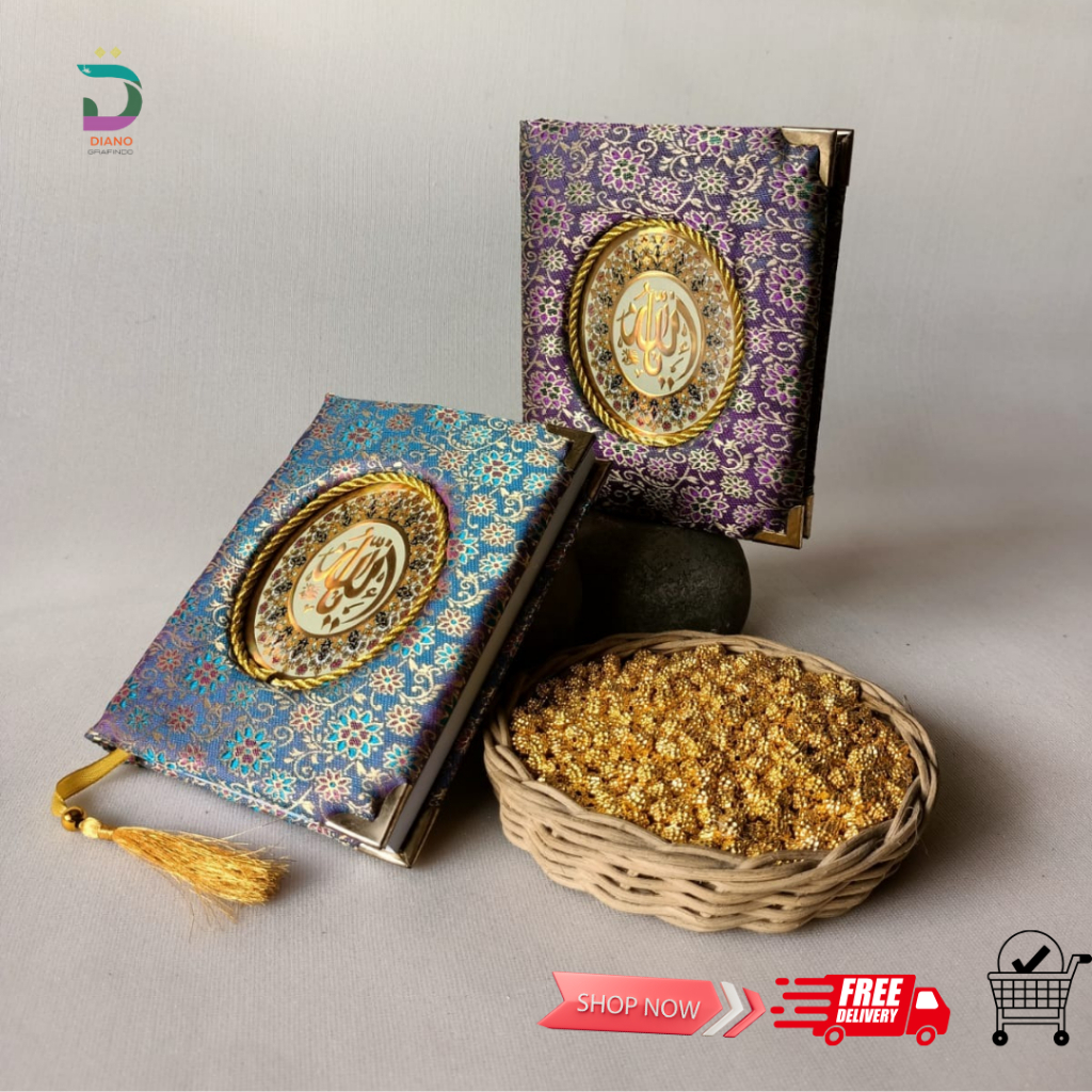 Jual CETAK BUKU YASIN SOFTCOVER "BAHAN SONGKET" PREMIUM | Shopee Indonesia