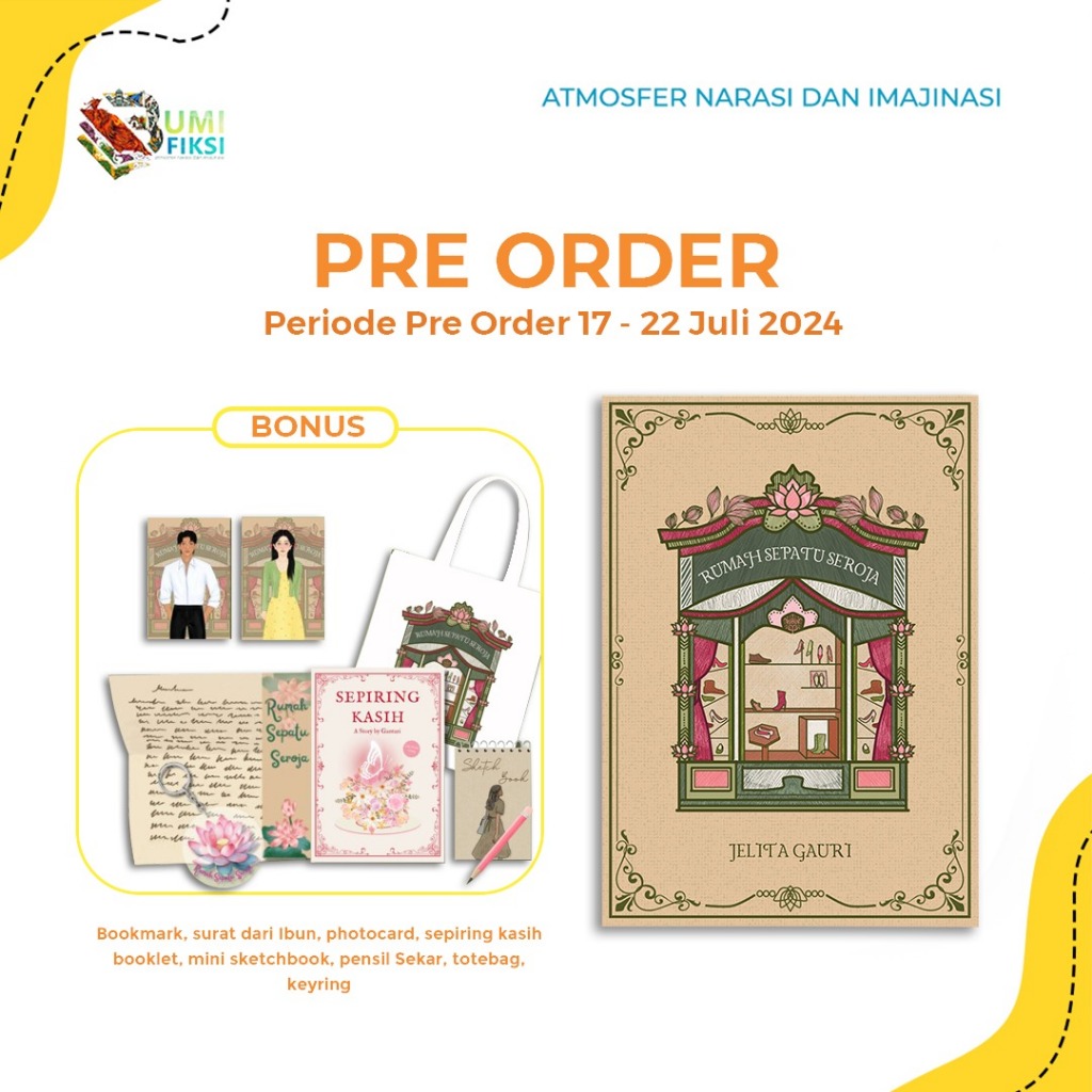 Jual Buku Novel Rumah Sepatu Seroja Jelita Gauri Sinibaca Media Bumi ...