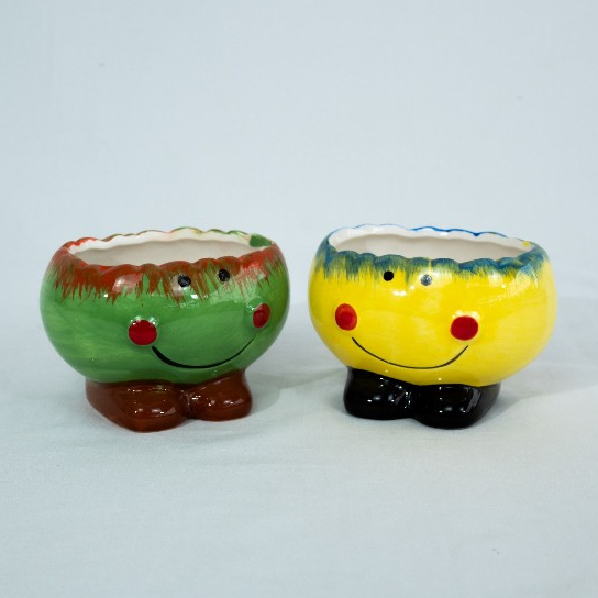 Jual Pot Mini Pot Keramik Pot Karakter Lucu | Shopee Indonesia