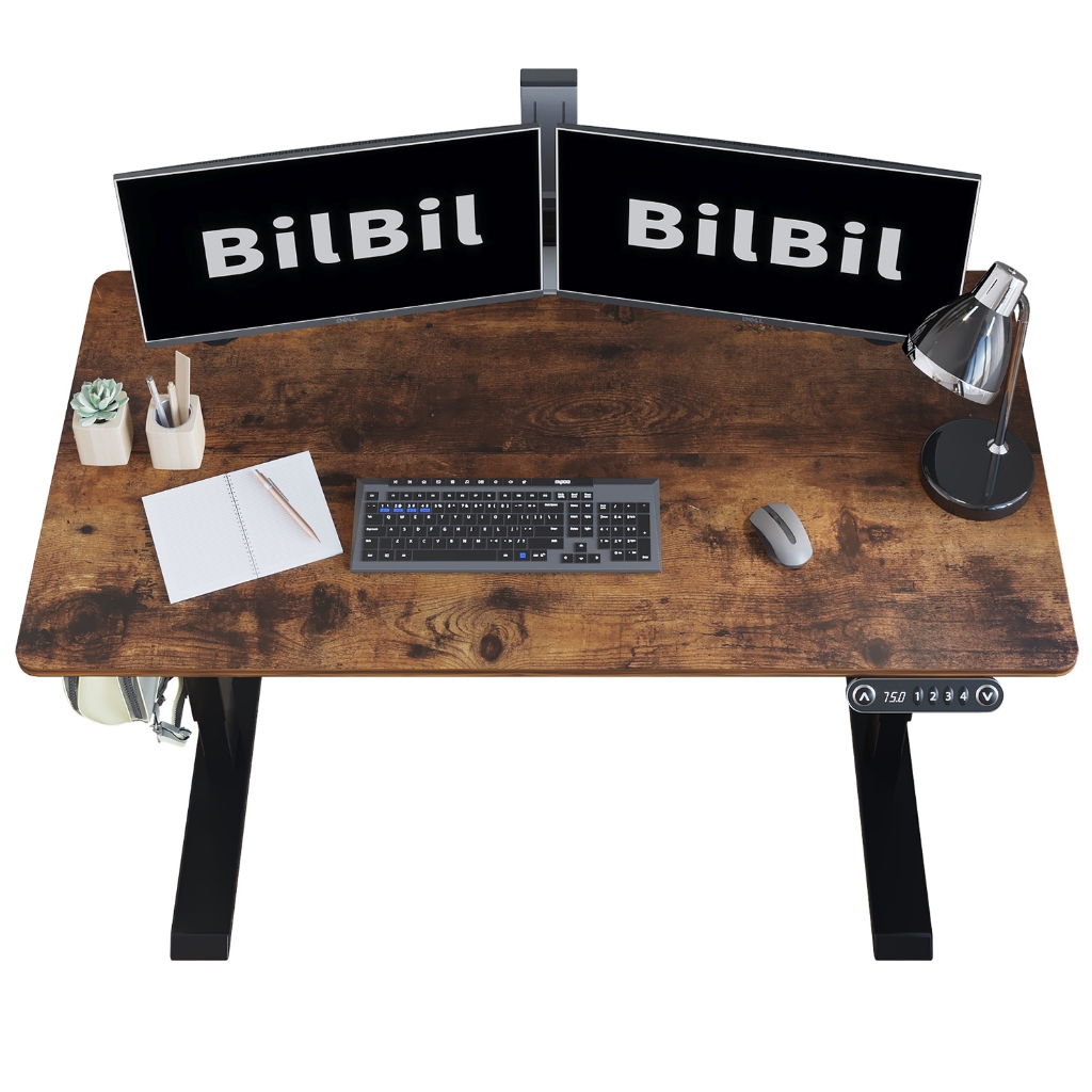 Jual BilBil 43 inches 1.1M Electric Standing Desk Single Motor Desk ...