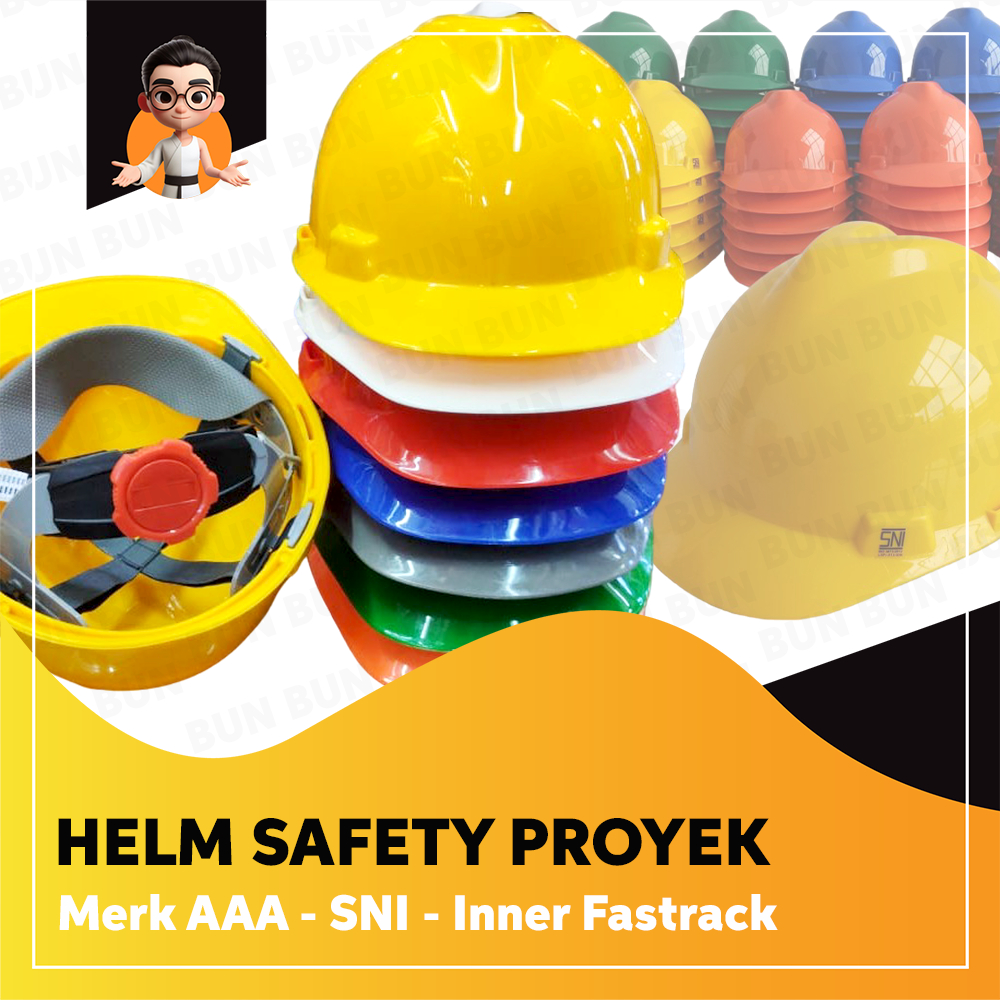 Jual Helm Proyek / Safety AAA SNI Inner Fastrack + Tali Dagu | Shopee ...