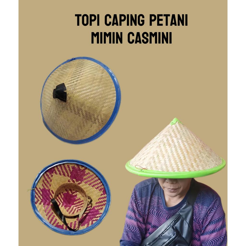Jual TOPI PETANI / CAPING PETANI / TOPI TANI / TOPI KEBUN / TOPI CAPING ...