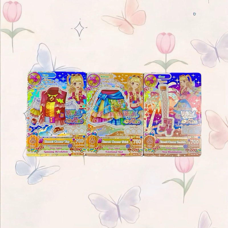Jual Aikatsu Premium Vivid Kiss Resort Cancer Set Mikuru Natsuki ...
