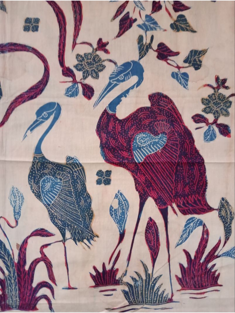 Jual kain batik lawas sumatra motif merak | Shopee Indonesia