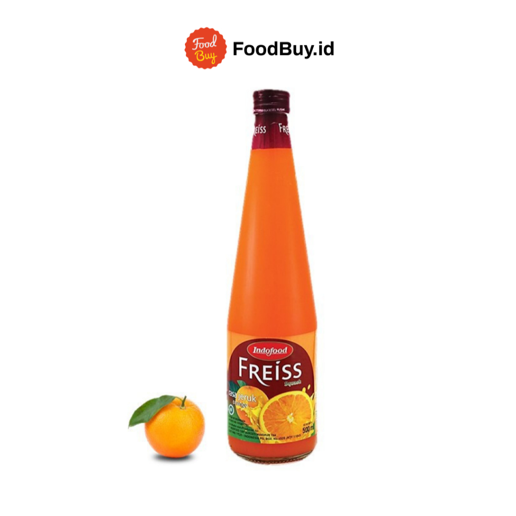 Jual Indofood Freiss Sirup Rasa Jeruk Botol Kaca 460ml | Shopee Indonesia