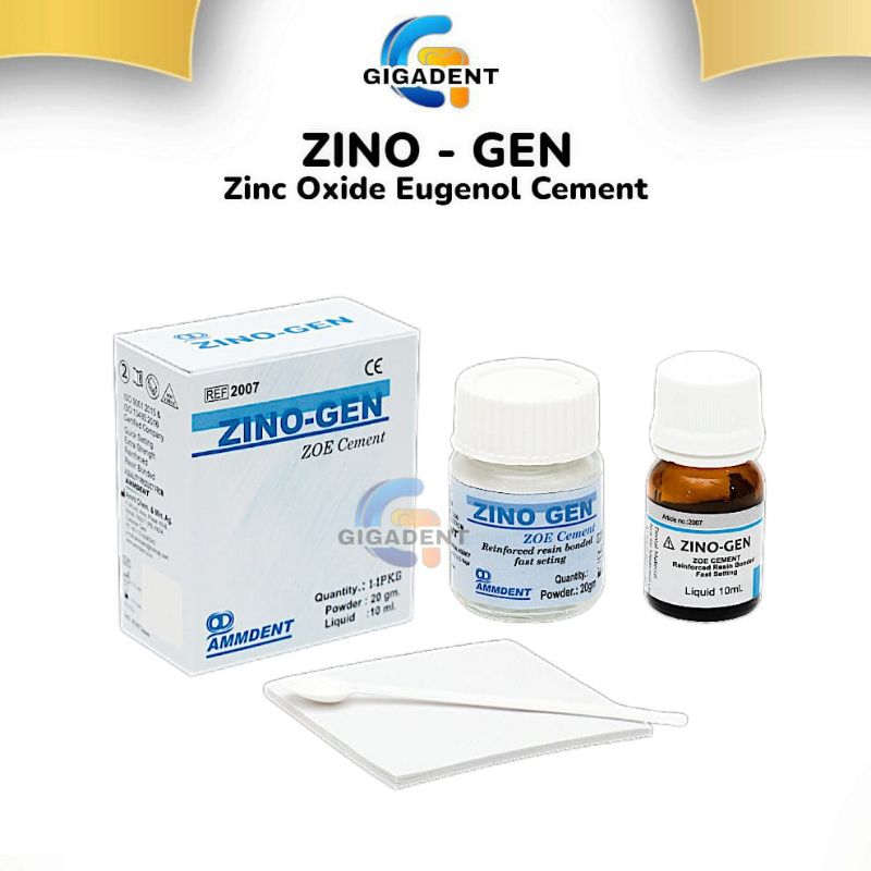 Jual ZINO GEN / Zinc Oxide Eugenol Cement | Shopee Indonesia