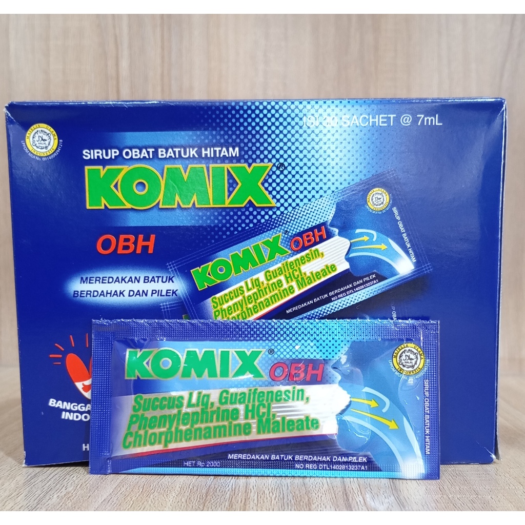 Jual Komix OBH 7 ml (1 Sachet) | Shopee Indonesia