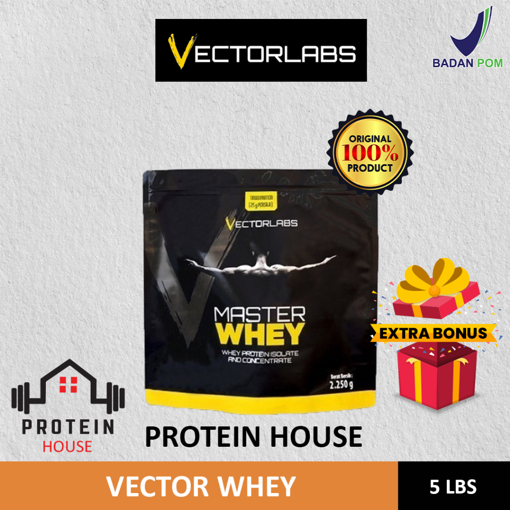 Jual Vectorlabs Master Whey 5lbs dan vectorlabs Master Whey 10lbs BPOM ...