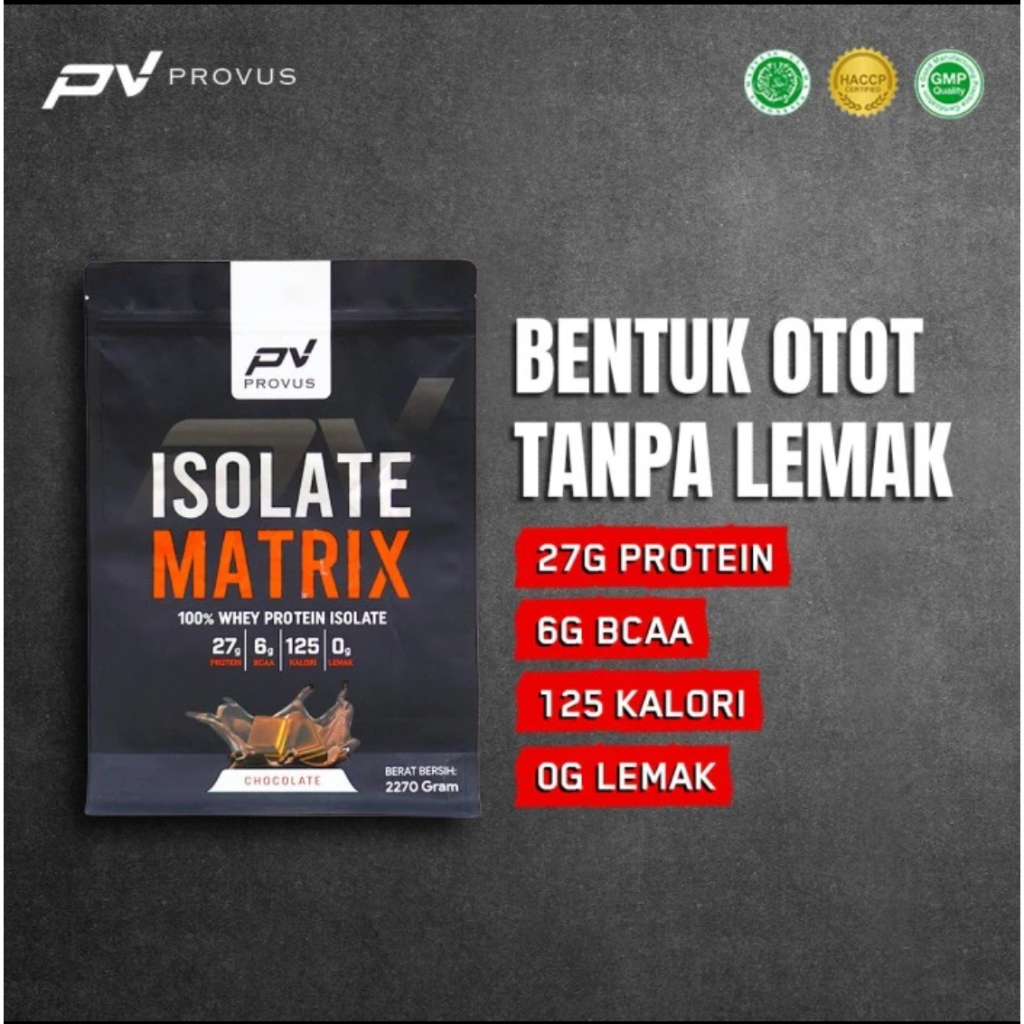 Jual Provus Isolate Matrix 5 Lbs Whey Protein Isolate Matrix | Shopee ...