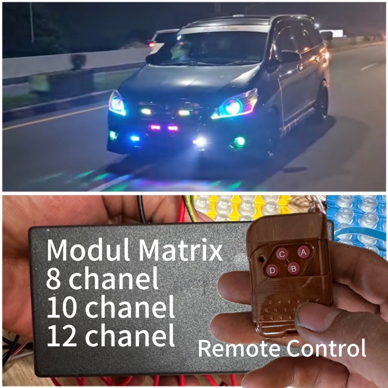 Jual Modul Relay Matrix Remote 8chanel 10chanel 12chanel 12v biled ...