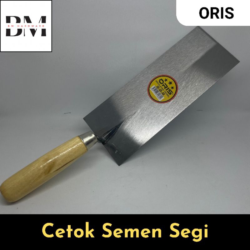 Jual Cetok Semen Segi ORIS 2-2 / 8" (gg. Kayu) | Shopee Indonesia