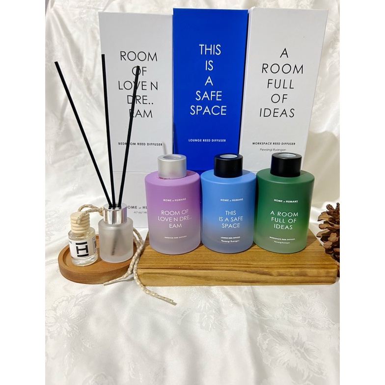 Jual KODE K72Y Decant Share Home Of Humans Reed Diffuser Botol Gantung ...