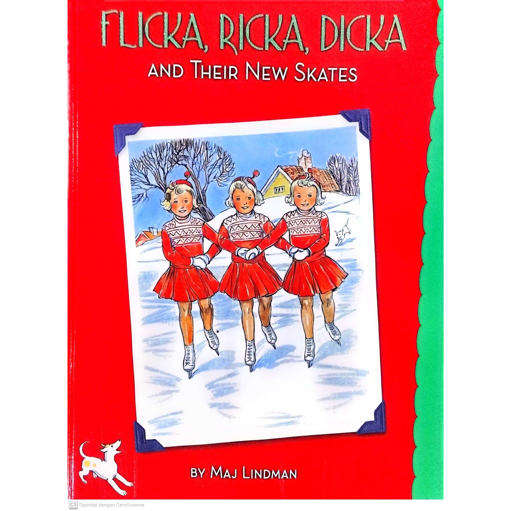 Jual Story book Flicka,Ricka,Dicka And Their New Skates | Shopee Indonesia