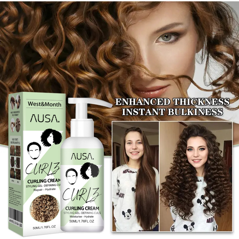 Jual Cream rambut keriting Gel rambut keriting Curly Hair Cream ...