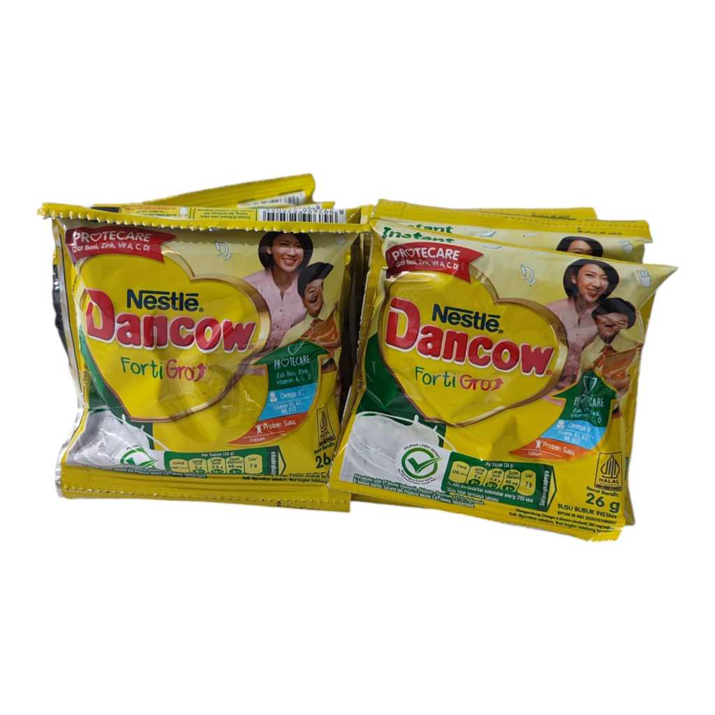 Jual Nestle Dancow Susu Bubuk Putih vanila sachet Renteng isi 10 ...