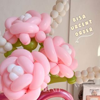 Jual Peony Lavender Balloon Bouquet - Buket Bunga Balon Twist - Bunga ...