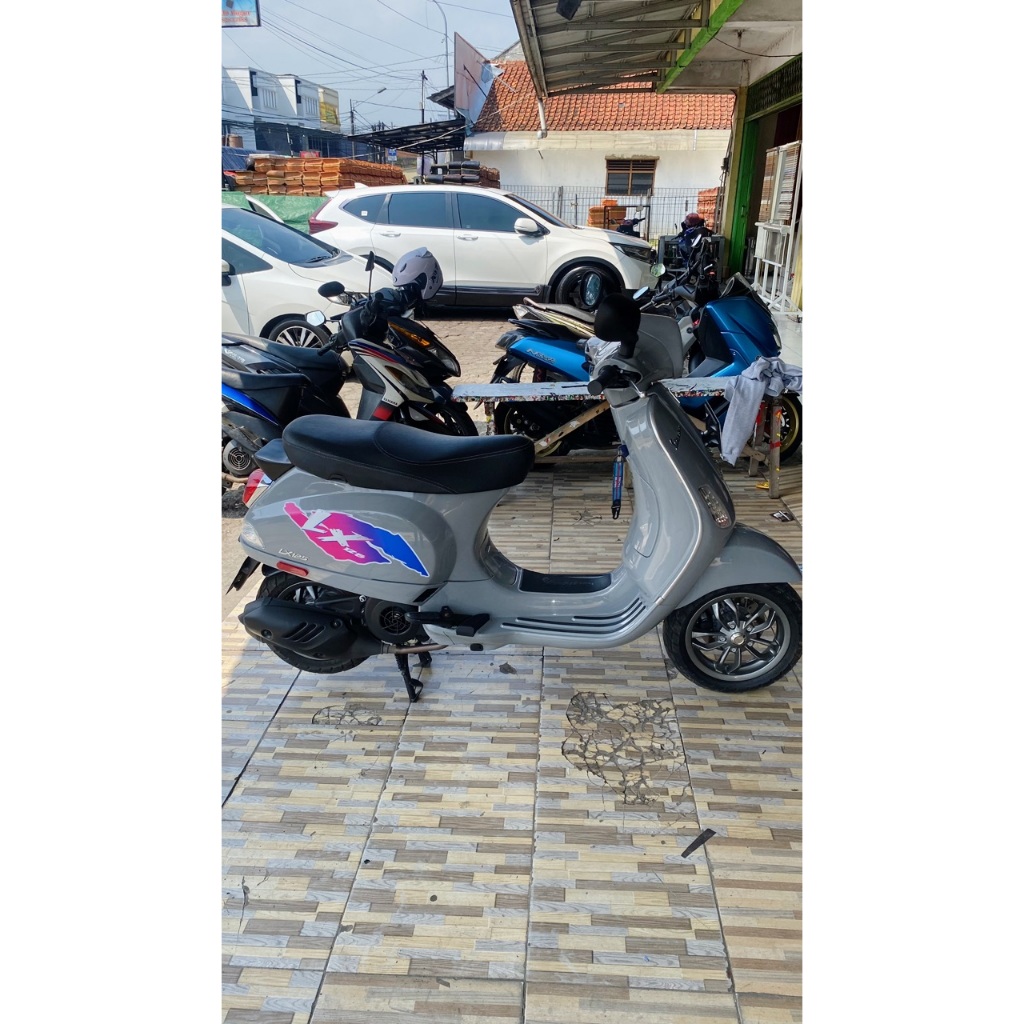Jual Stiker Sticker Vespa s 125 Vespa matic g034 - Stiker Sticker Decal ...