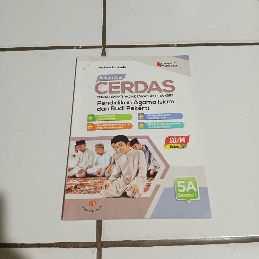 Jual Buku Bahan Ajar Cerdas P. Agama Islam & Budi Pekerti 5A Kelas V SD ...