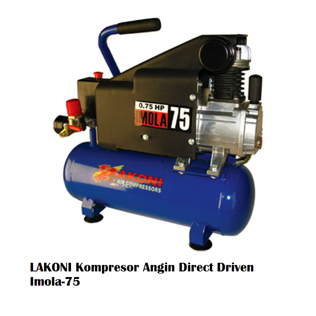 Jual LAKONI Kompresor Angin Direct Driven Imola-75 | Shopee Indonesia
