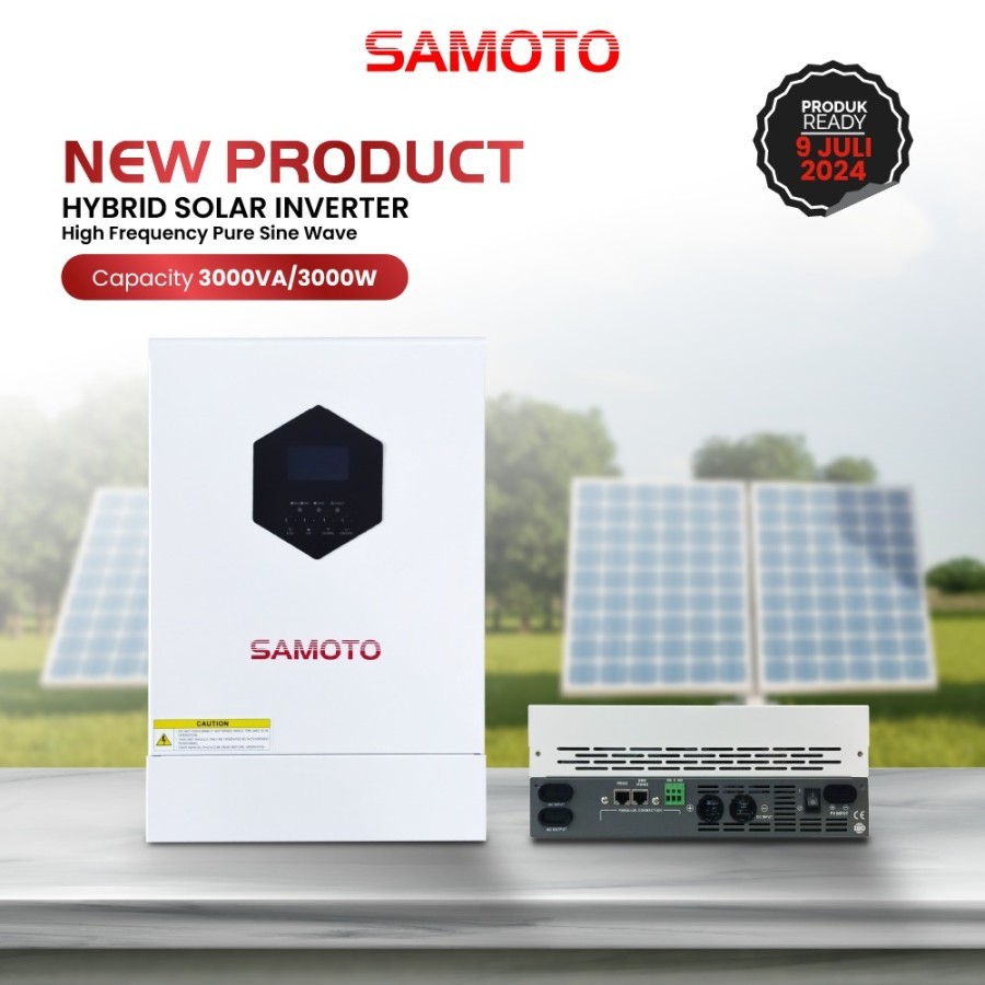 Jual Samoto Inverter Solar Panel 230vac Capacity 3000va 3000w Samoto