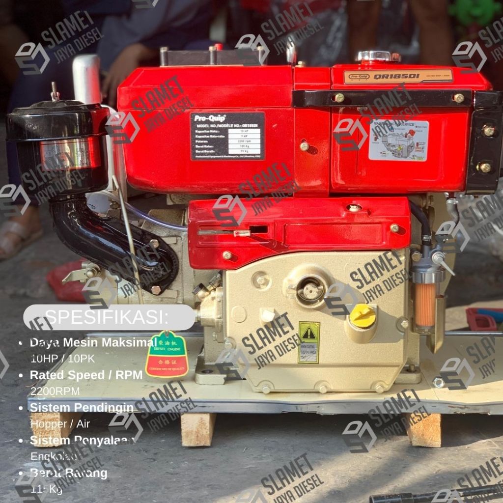 Jual Diesel Pro-Quip USA QR185DI - 10PK Direct Injection | Shopee Indonesia