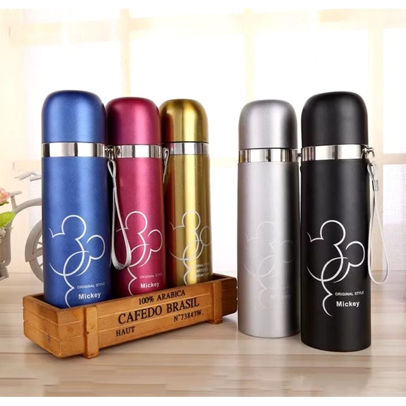 Jual Thermos Termos Mickey Miki Miky Micky Micki Mouse Tahan Panas ...