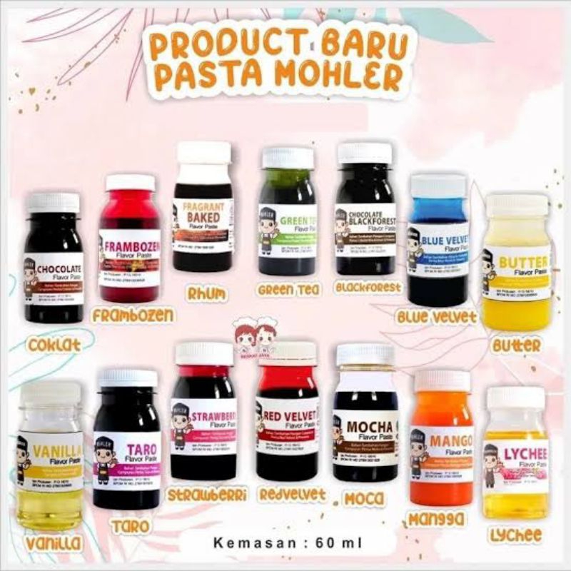 Jual MoHLER Pasta ALL Varian Rasa 60ml | Shopee Indonesia
