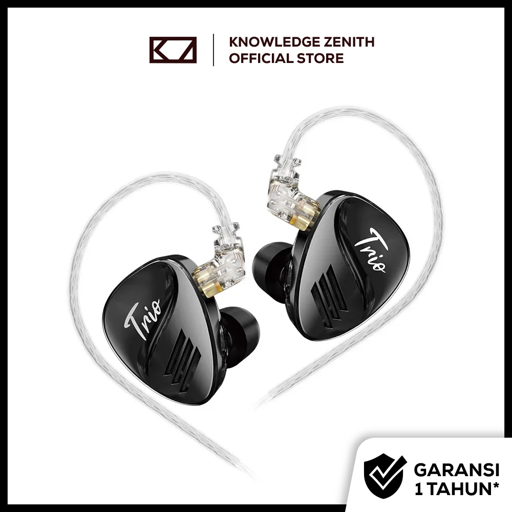 Jual CCA Trio with Mic In-Ear Monitor Dynamic Driver 3DD Earphone ...