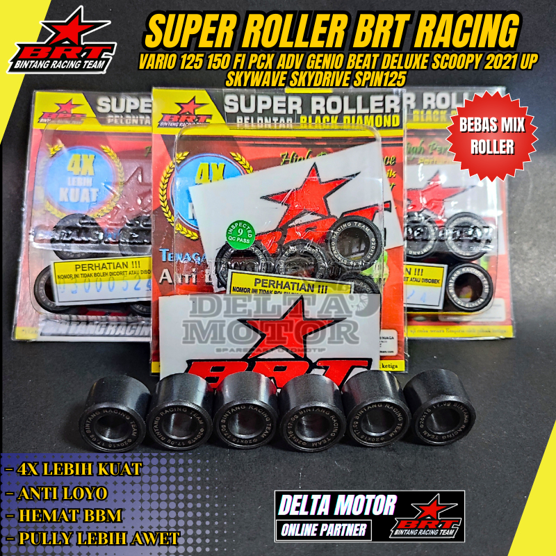Jual Super Roller BRT 11 12 13 14 15 16 17 18 19 Gram Vario 125 Vario 150 PCX 150 PCX 160 ADV ...