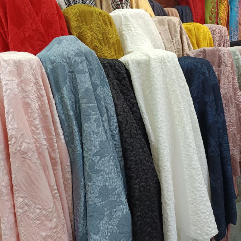 Jual BAHAN KAIN JAGUAR EMBOSS / KAIN JAGUAR / KAIN EMBOSS | Shopee ...