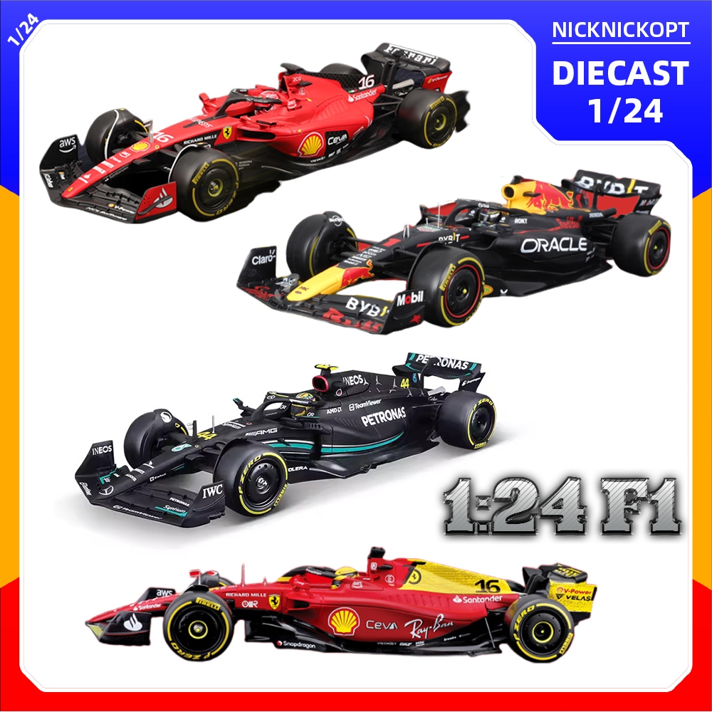 Jual Bburago F1 1:24 Formule one Formule 1 F1 Diecast Skala Mainan ...