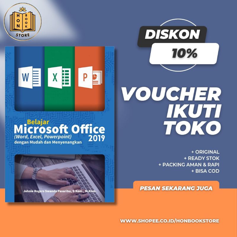 Jual Buku Belajar Microsoft Office (Word, Excel, Powerpoint) 2019 Dengan Mudah Dan Menyenangkan ...