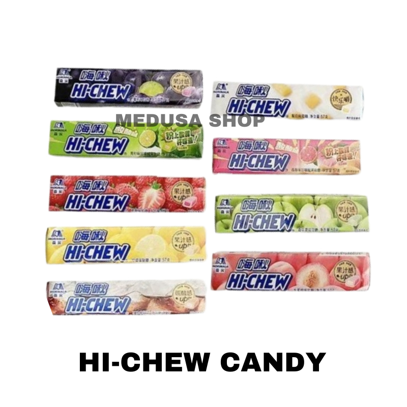 Jual Permen Hi-Chew Hi Chew Permen Kenyal Rasa Buah Candy Hichew Chewy ...