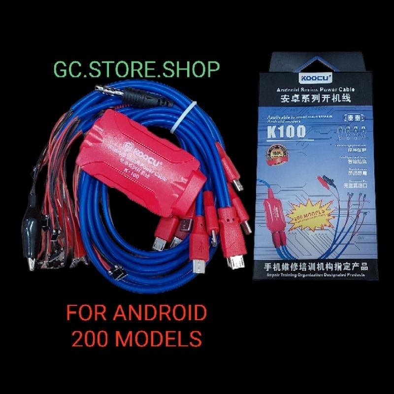 Jual KABEL POWER SUPPLY ANDROID KC K100 200 MODEL | Shopee Indonesia