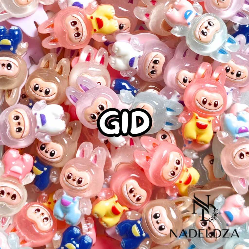 Jual Rasin Clay Labubu Glow in The Dark | Shopee Indonesia