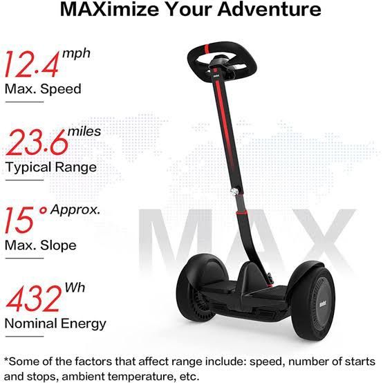Jual SEGWAY NINEBOT S MAX ELECTRIC SCOOTER | Shopee Indonesia