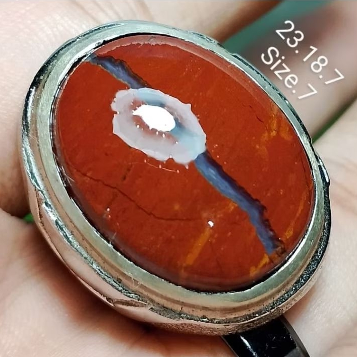 Jual Cincin Batu Akik Ati Ayam Kendit | Shopee Indonesia