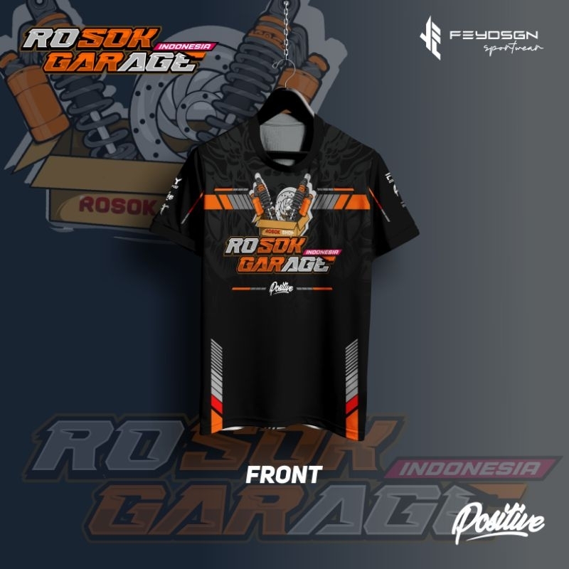 Jual JERSEY RACING ROSOK GARAGE INDONESIA - BAJU KAOS JERSEY ROSOK ...