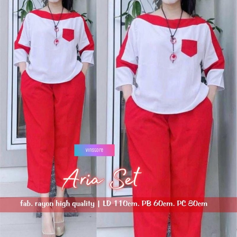 Jual (( JR_KIDS )) MERDEKA SETELAN BAJU DAN CELANA KULOT MERAH PUTIH // BAJU EDISI KEMERDEKAAN ...