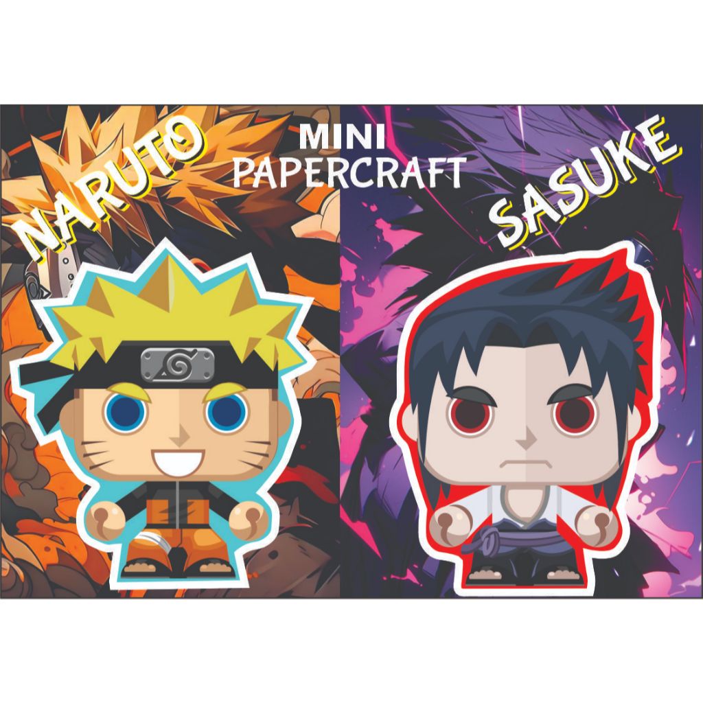 Jual MINI PAPERCRAFT EDISI NARUTO MAINAN EDUKASI ANAK | Shopee Indonesia