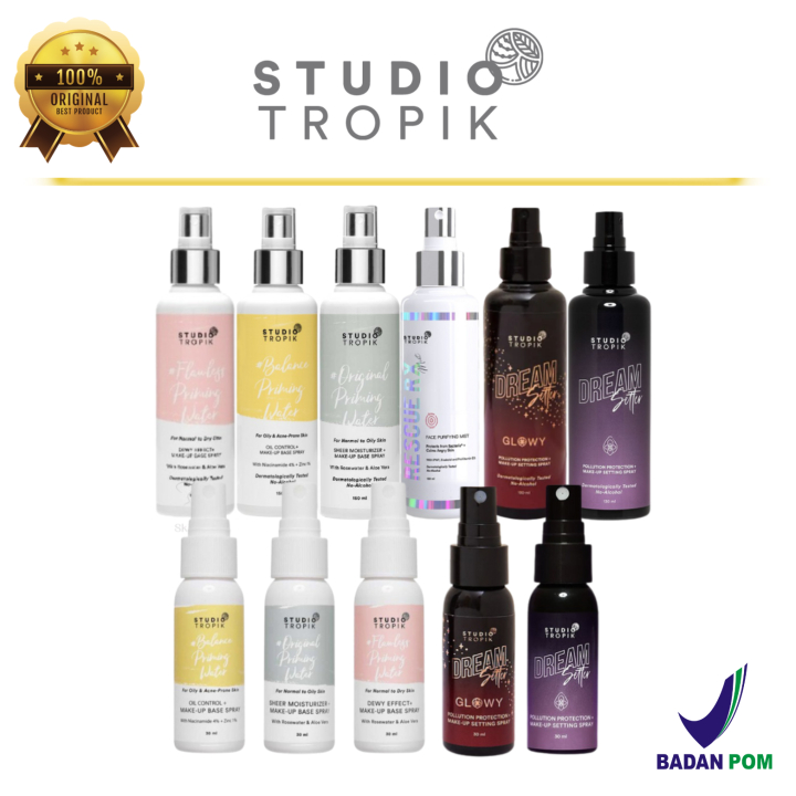 Jual Studio Tropik Original Priming Water | Setting Spray | Shopee ...