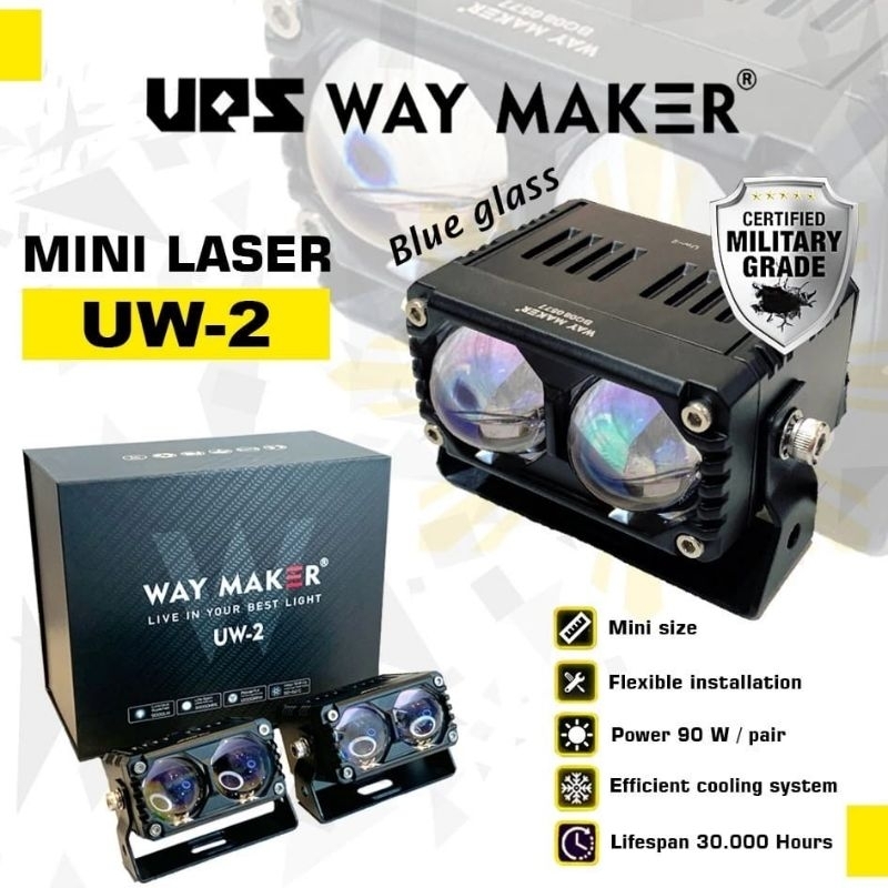 Jual Mini Laser Way Maker 2 Mata UW2 Militay Grade 90w | Shopee Indonesia