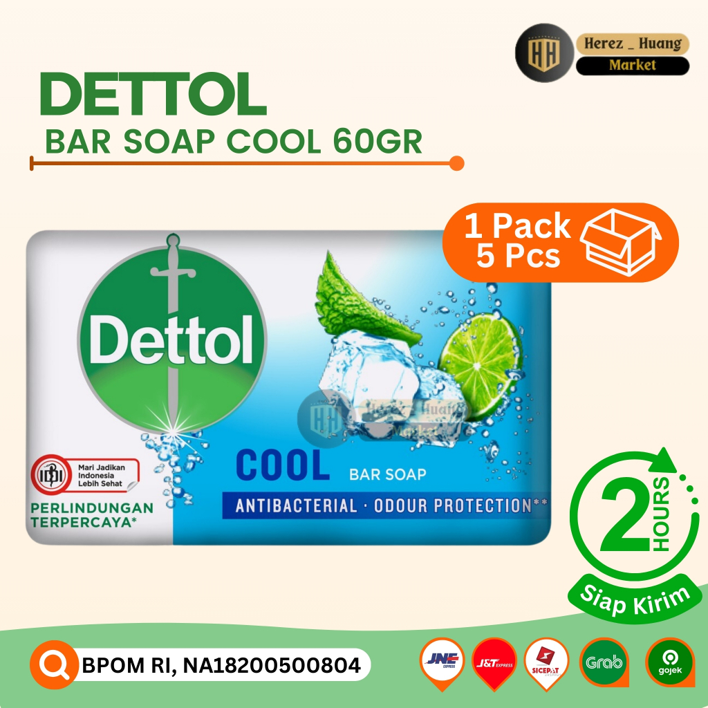 Jual DETTOL ORIGINAL Sabun Batangan Sabun Mandi Batangan Bar Soap 1 ...