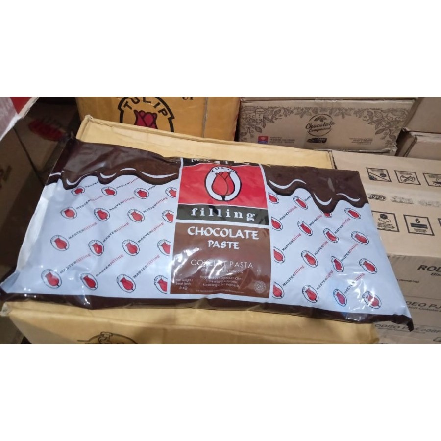 Jual Tulip Master Filling 5kg - Filling Chocolate Paste - Gosend/Grab ...
