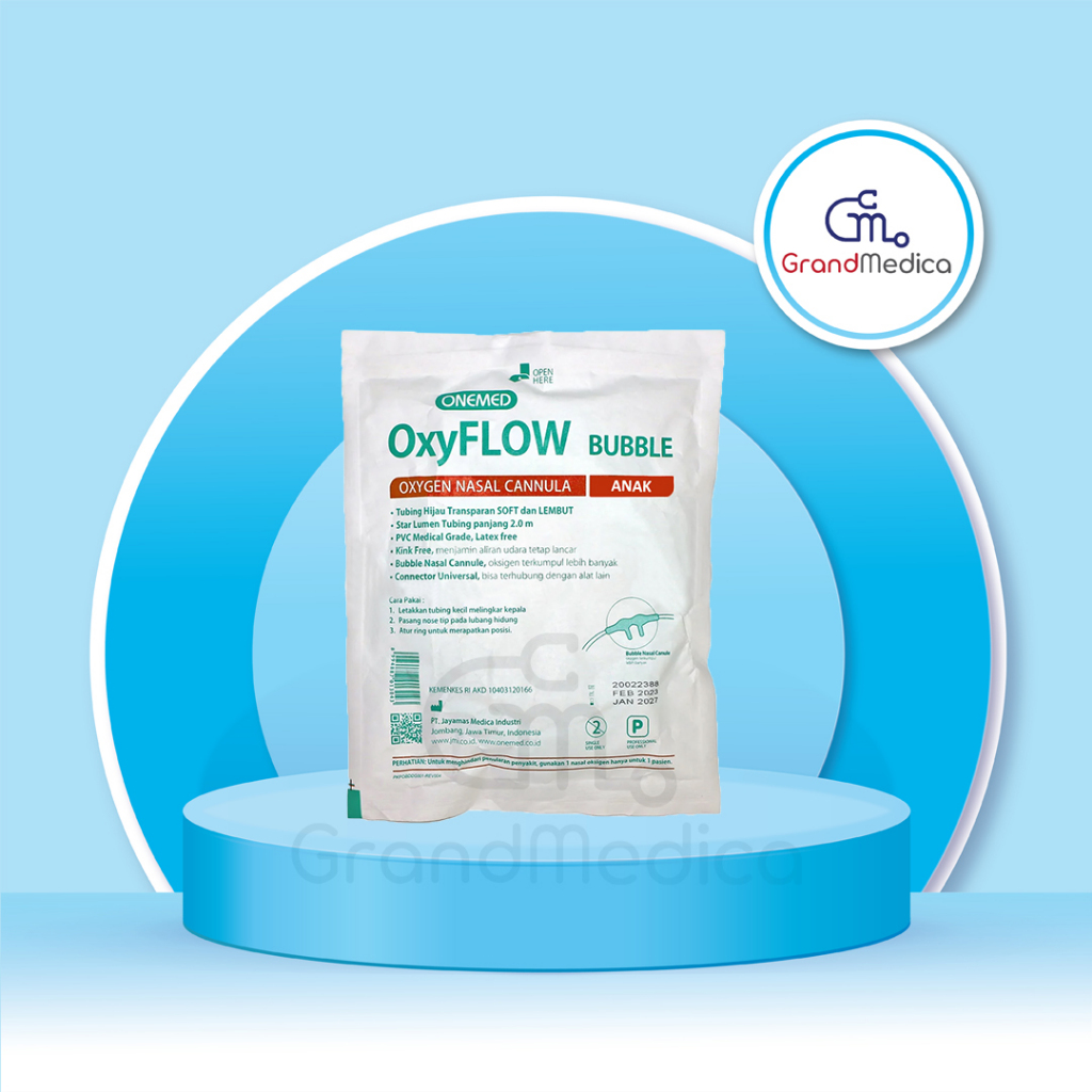 Jual Oxyflow Onemed / Selang Oksigen / Nasal Canula / Nasal O2 - Per ...