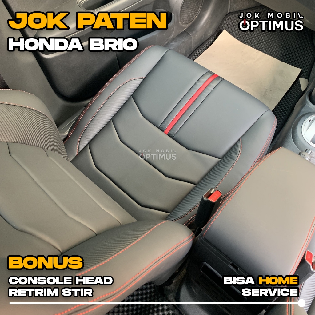 Jual Jok Paten Mobil Honda Brio Bahan Kulit Napa Prime Termurah ...